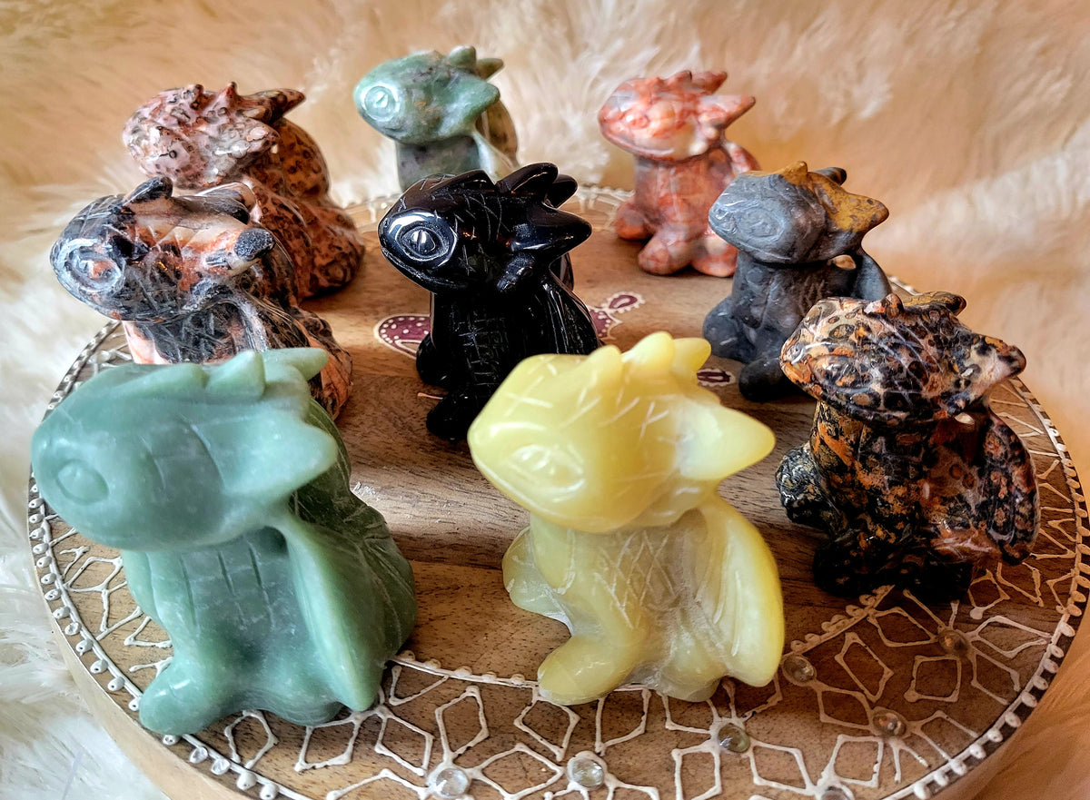 Toothless Dragons, Fire Dragons, Flying Dragons – Moon Crystals Cure